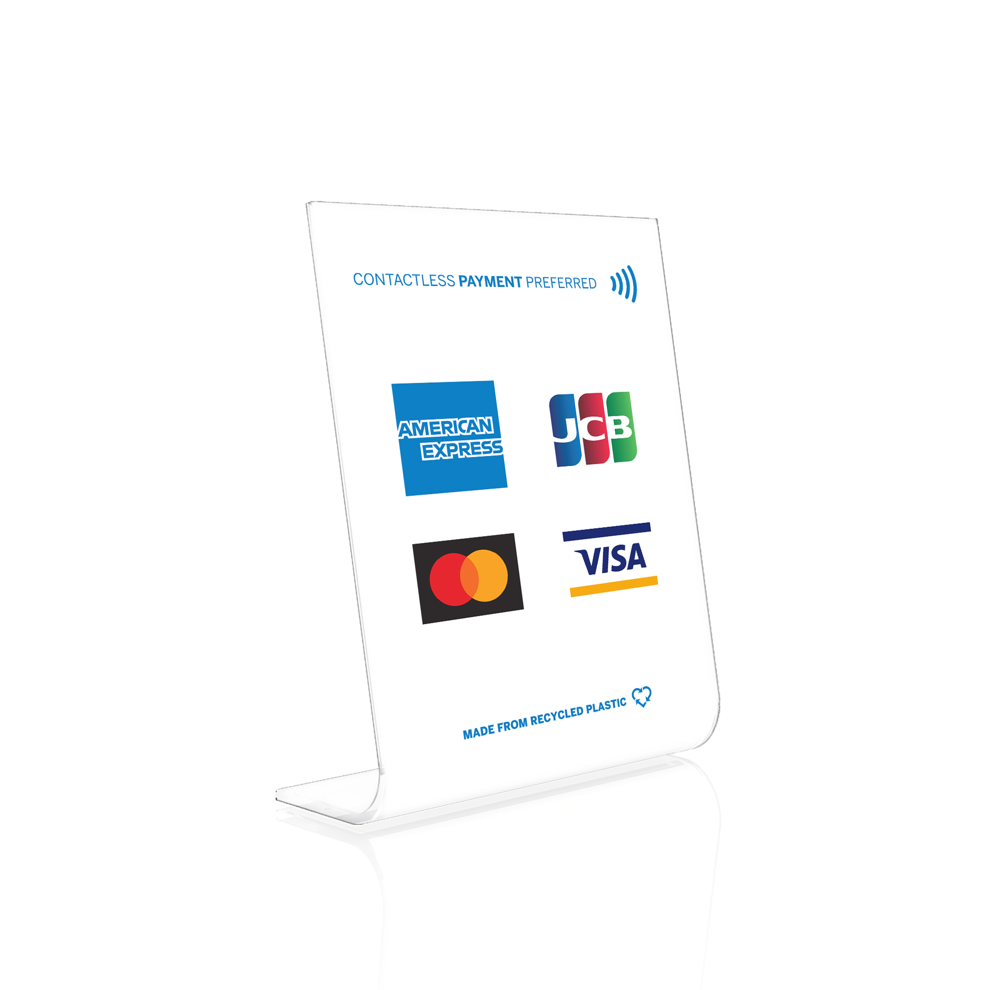 Multi Card Counter Stand | American Express Signs and Supplies Portal