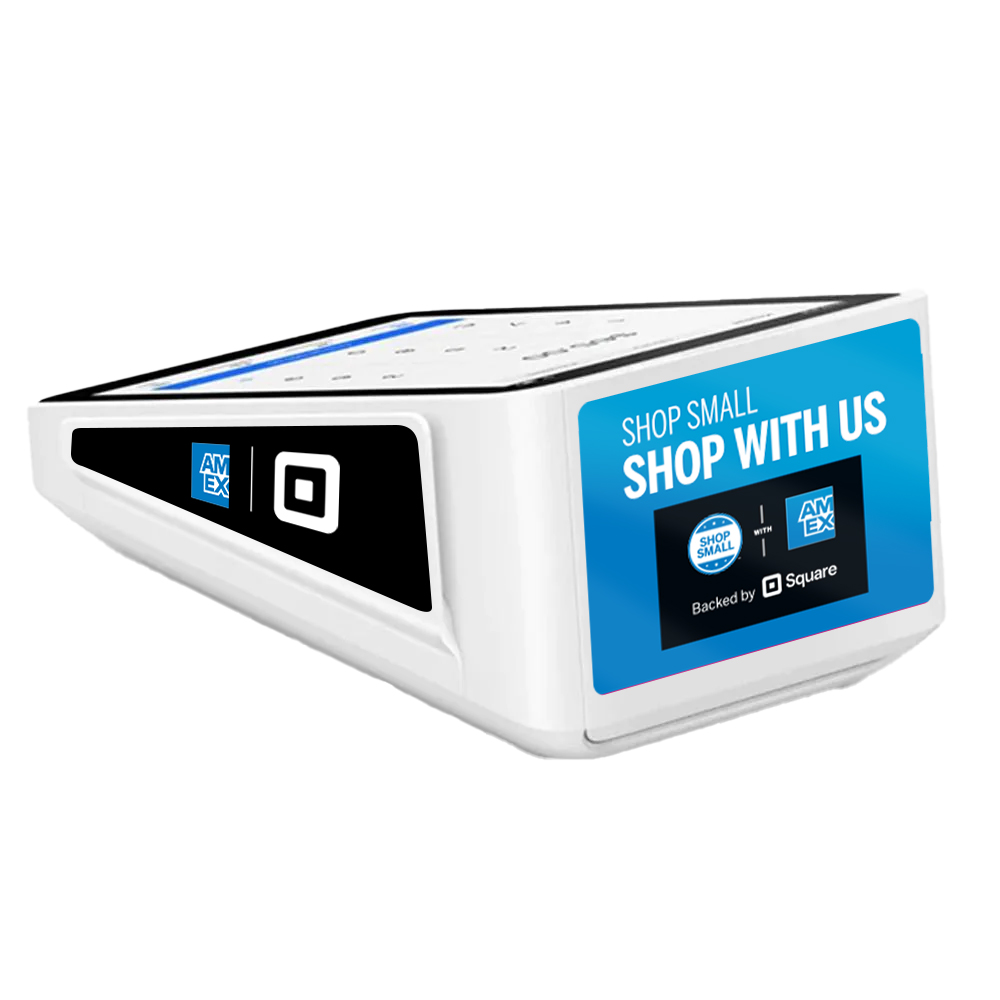 Square Terminal Sticker | American Express Signs and Supplies Portal